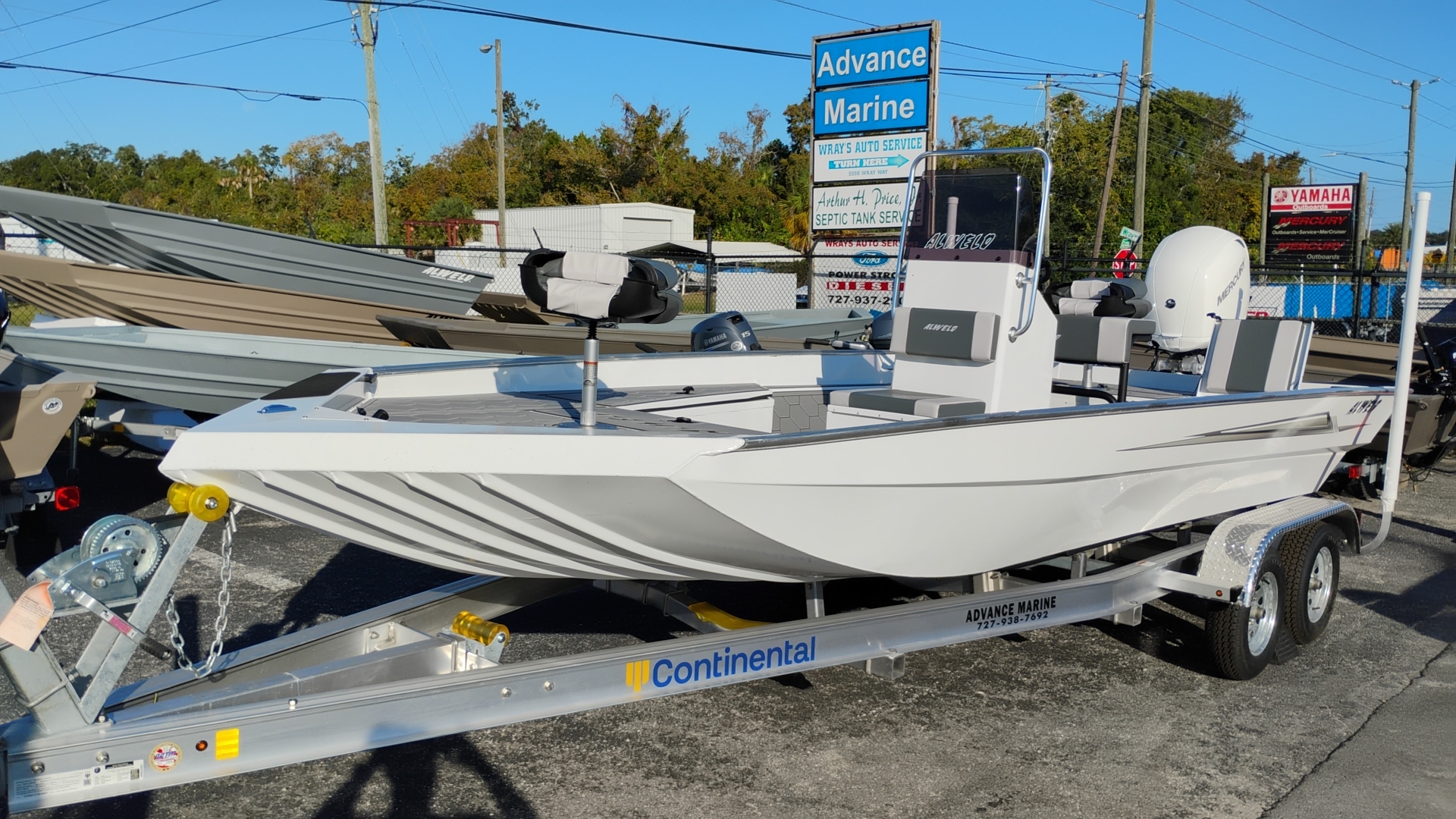Boats, Outboard Motors and Pontoons Advance Marine Sales & Service ...