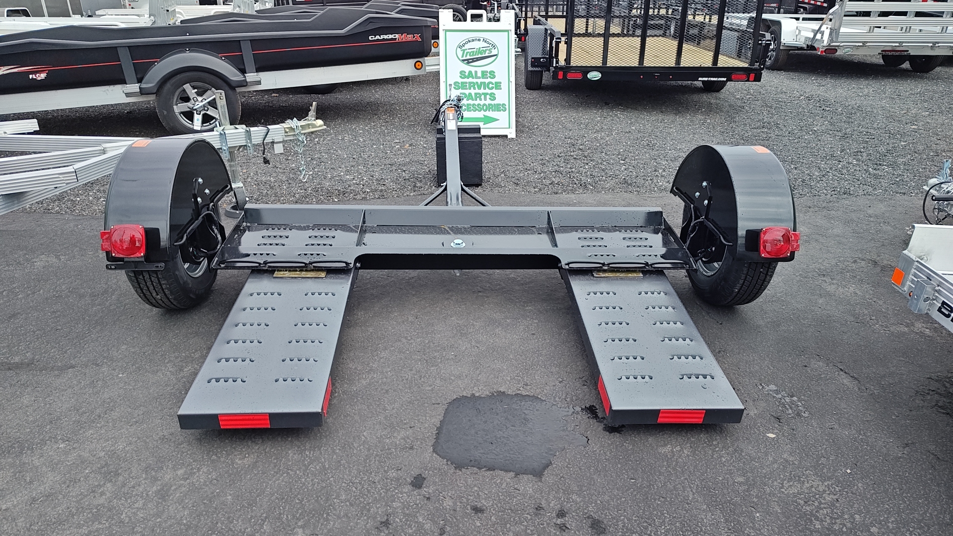 Car Trailers, Motorcycle Trailers and UTV Rack Spokane North Trailers ...