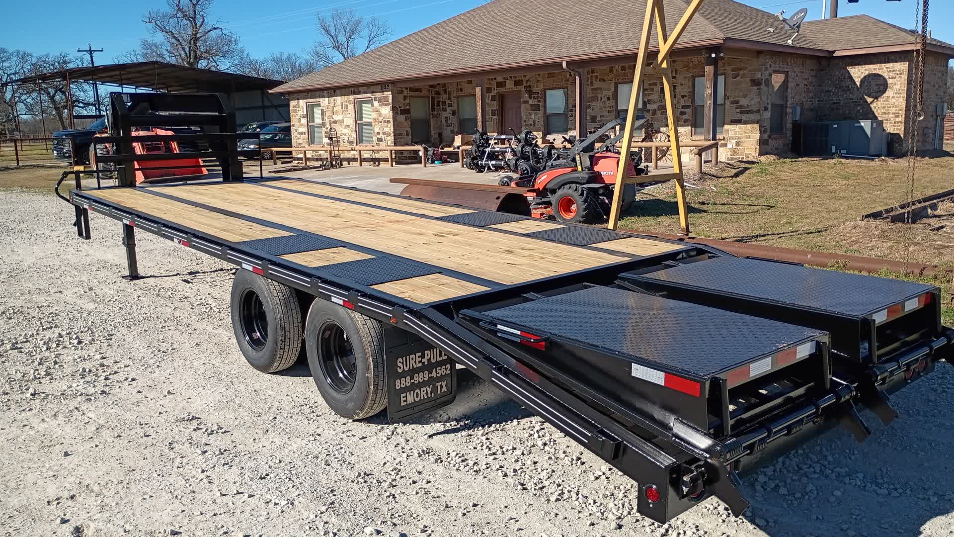 New Equipment Trailers and Gooseneck Trailer Sure-Pull Trailers by ...